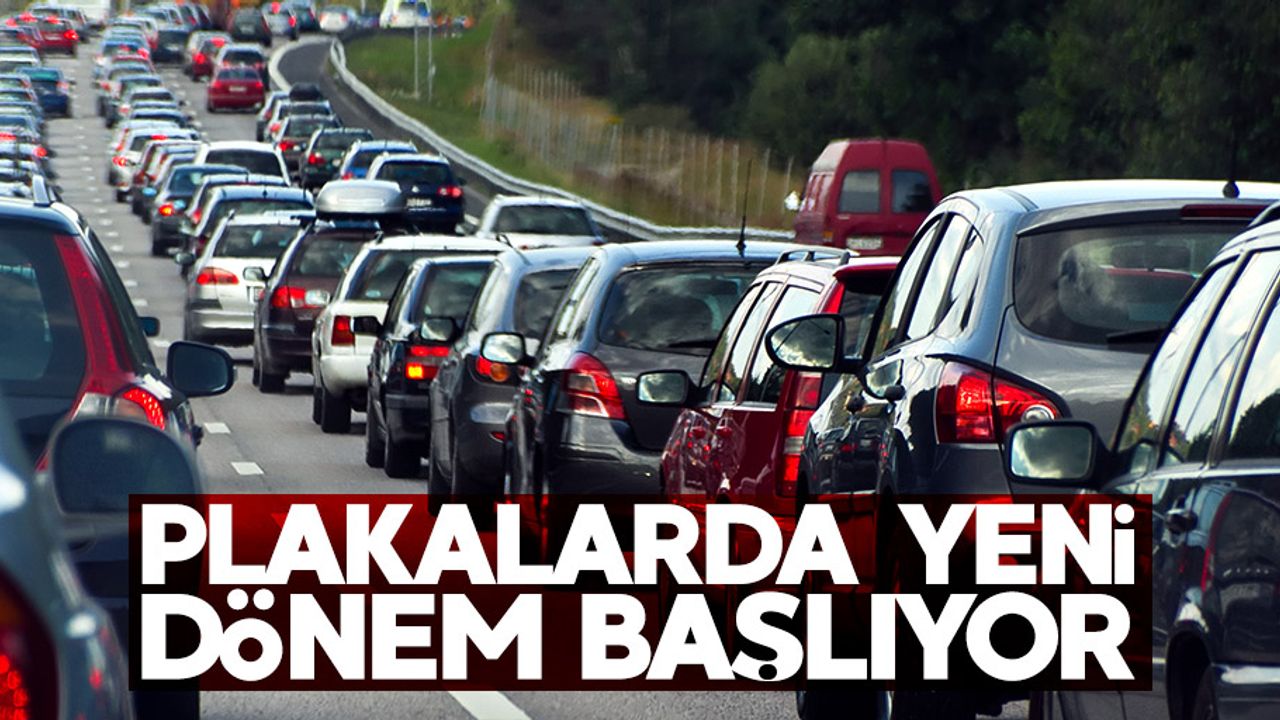 Araç sahipleri dikkat! Plakalarda yeni dönem başlıyor - Samsun Haber ... Araç sahipleri dikkat! Plakalarda yeni dönem başlıyor - Samsun Haber ...