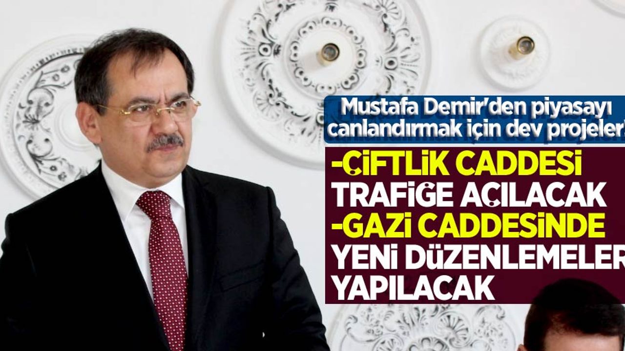 Mustafa Demir'den dev projeler! - Samsun Haber | Samsun Son Dakika ve ...