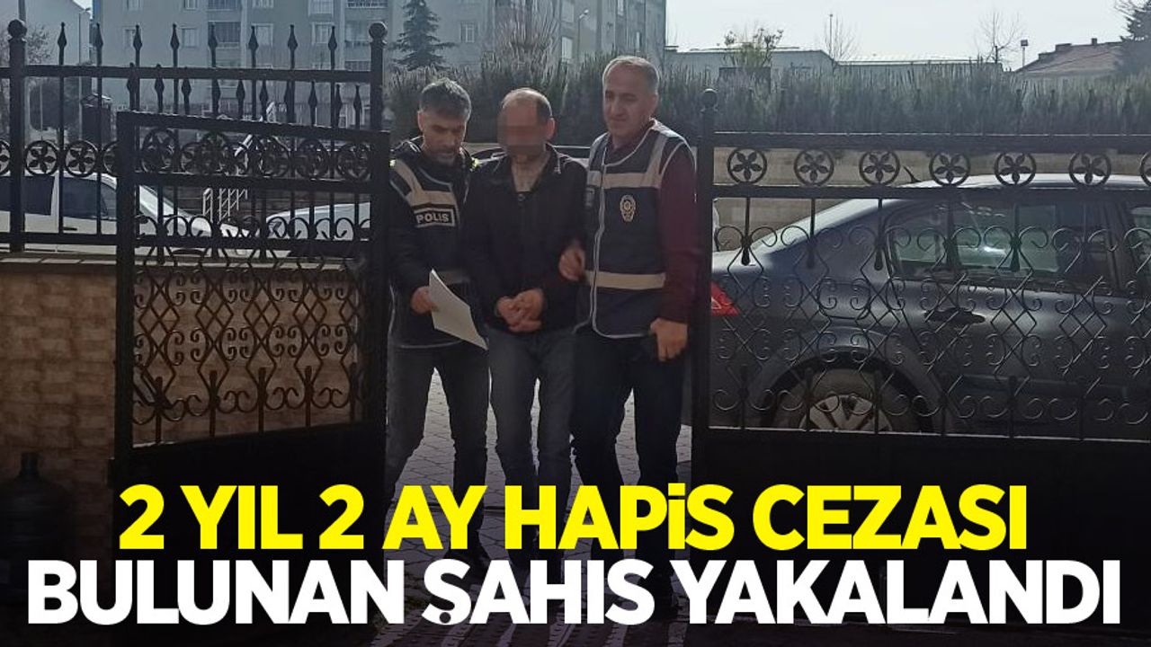 2 yıl 2 ay hapis cezası bulunan şahıs yakalandı - Samsun Haber | Samsun ...