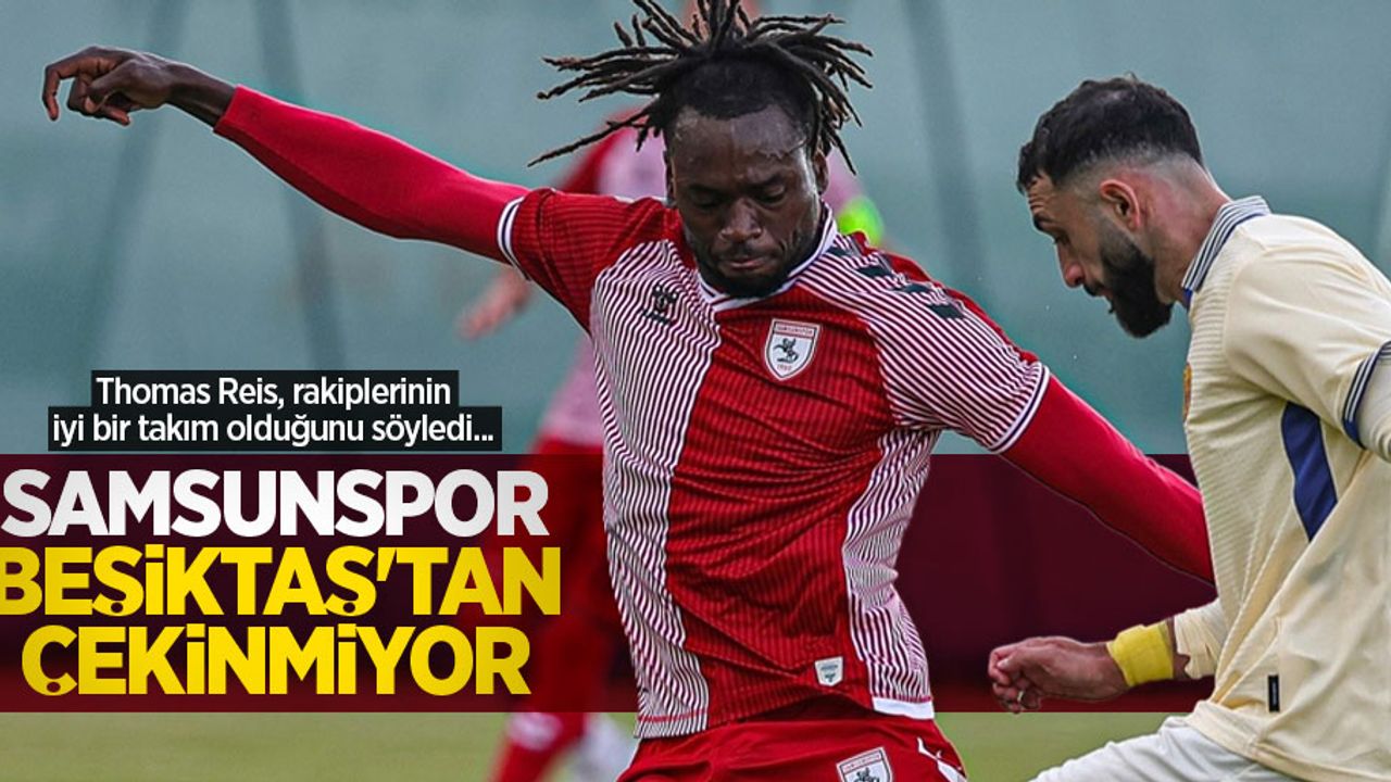 Thomas Reis, rakiplerinin iyi bir takım olduğunu söyledi... SAMSUNSPOR ...