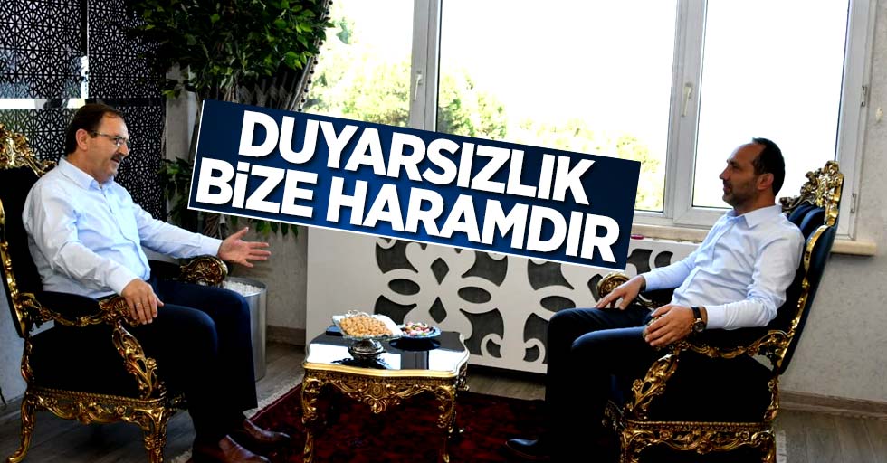 Başkan Şahin: Duyarsızlık bize haramdır - Samsun Haber | Samsun Son ...