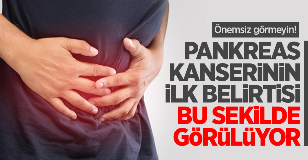 Önemsiz görmeyin! Pankreas kanserinin ilk belirtisi bu şekilde ... Önemsiz görmeyin! Pankreas kanserinin ilk belirtisi bu şekilde ...