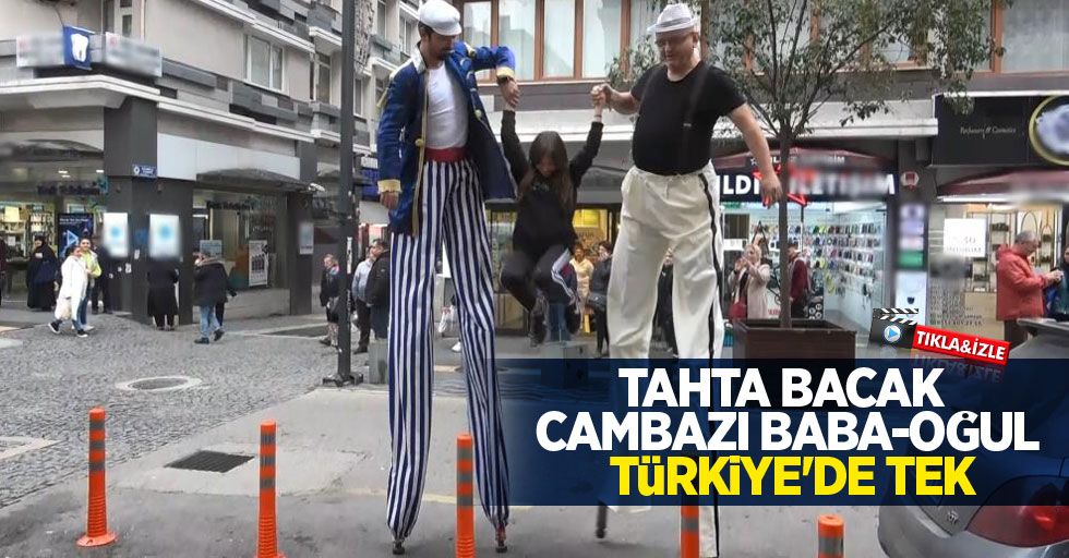 Tahta bacak cambazı baba-oğul Türkiye’de tek - Samsun Haber | Samsun Son Dakika ve Samsunspor ...