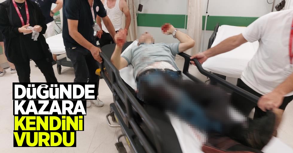 Düğünde kazara kendini vurdu - Samsun Haber | Samsun Son Dakika ve ...